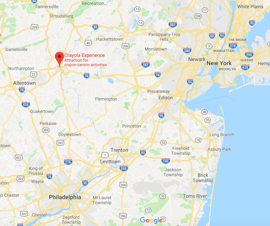 Crayola Experience：ペンシルバニアのクレヨラ体験型アトラクション施設は子どもが大喜び！ | Kotch Life